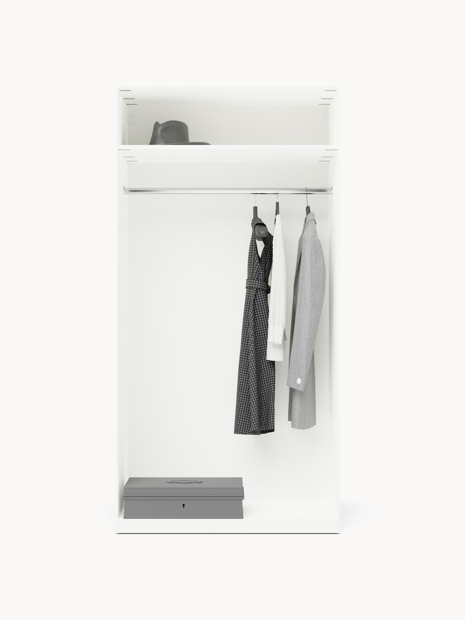 Florida Wardrobe (102x58.5x215cm) - Lyght Living