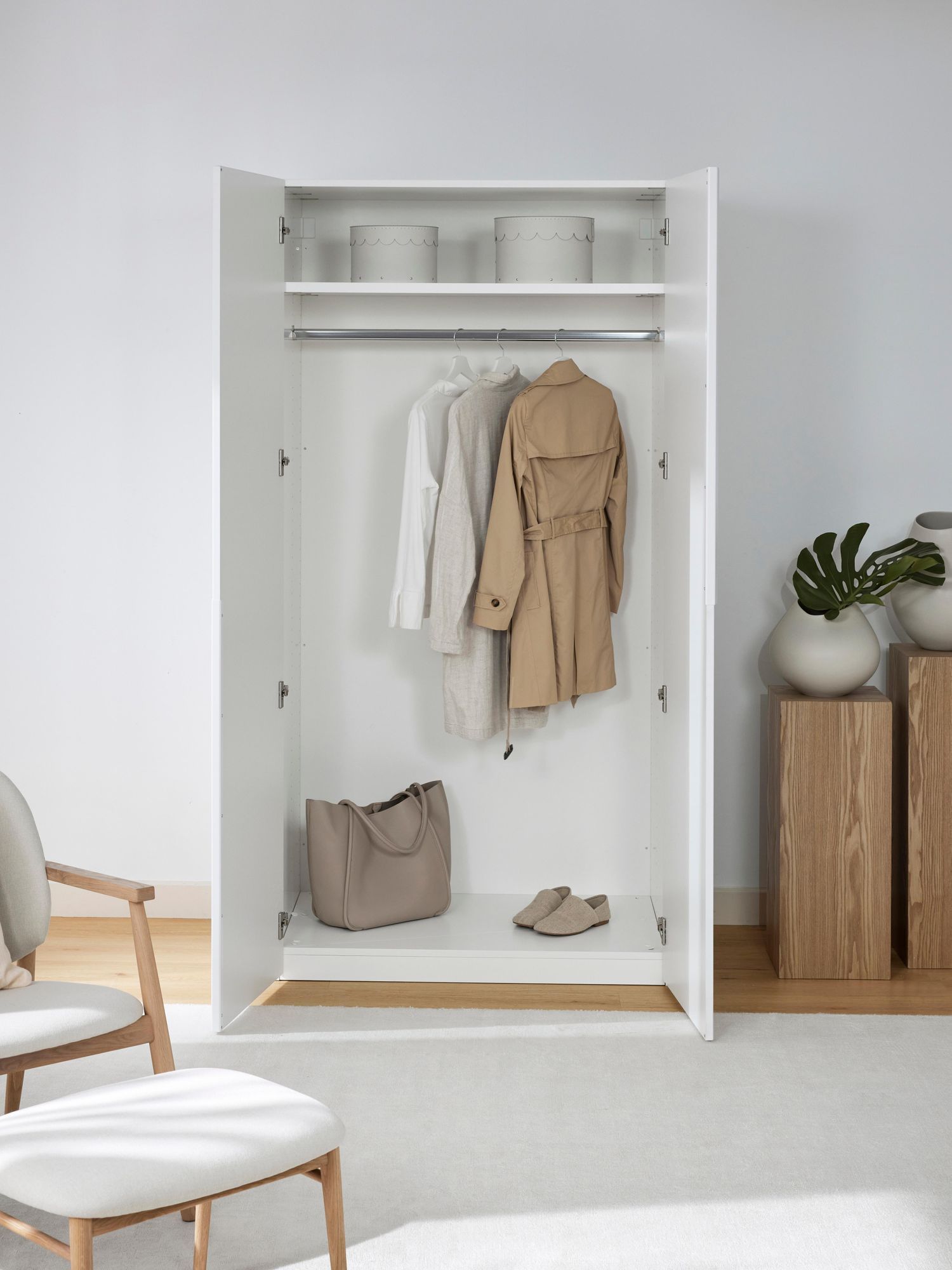 Florida Wardrobe (102x58.5x215cm) - Lyght Living